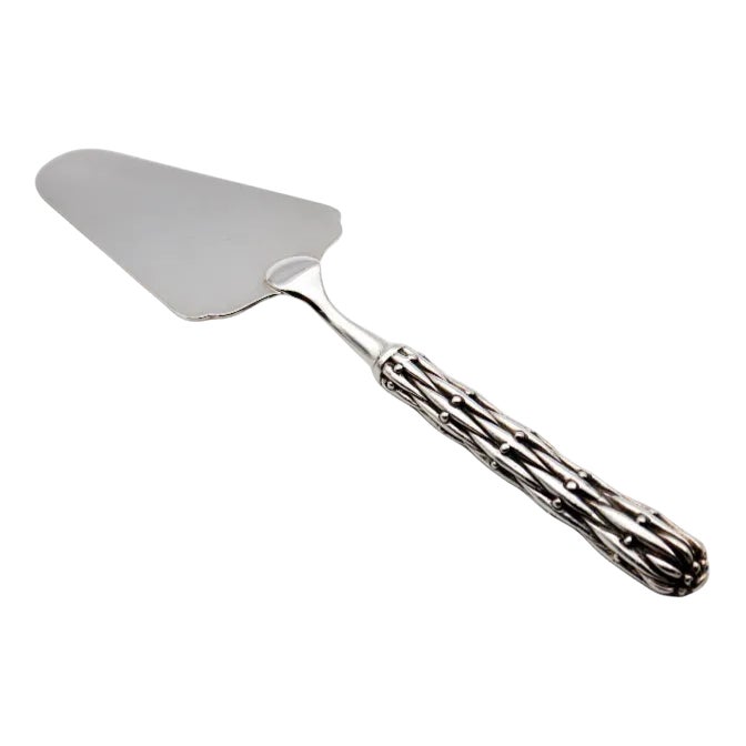 Silver Bronze Pie Server by Richard Lauret | Chairish