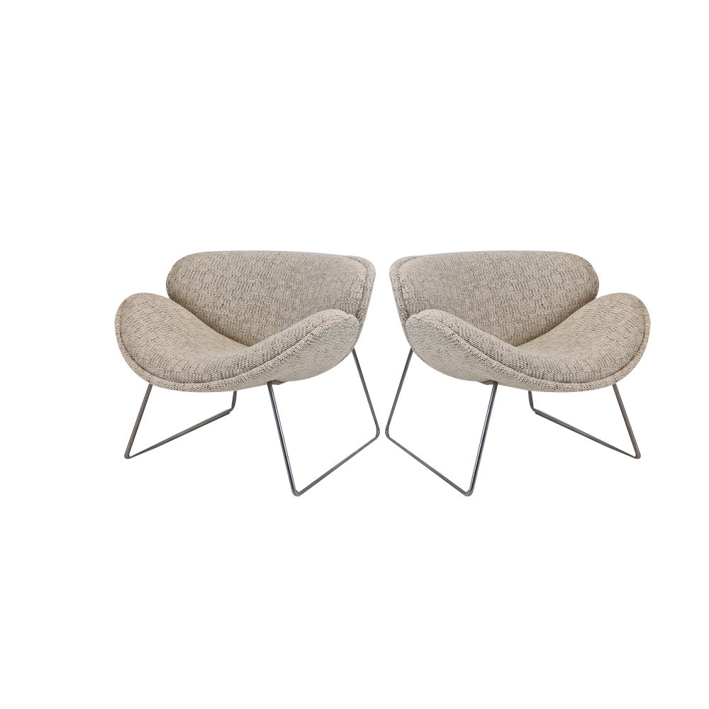 Set of F438 Orange Slice Chairs by Pierre Paulin for Artifort, 1959 ...
