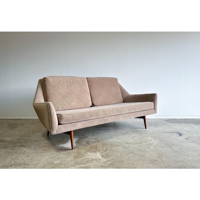 Paul McCobb Angle Arm Sofa for Directional, 1950s | Chairish