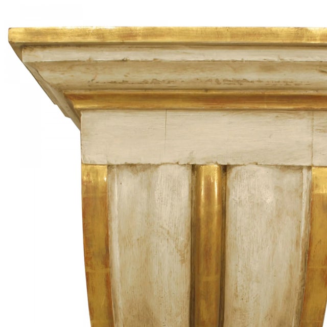 Italian Neo-Classic Gilt Wall Shelves - a Pair | Chairish