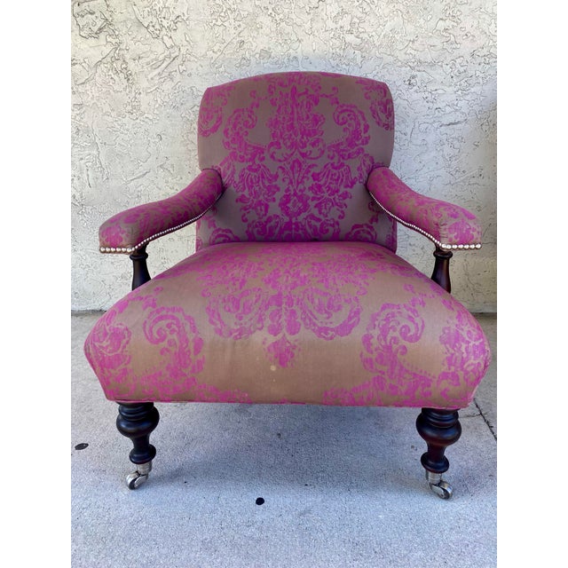 1990s Attributed to George Smith English Library Club Armchair on ...