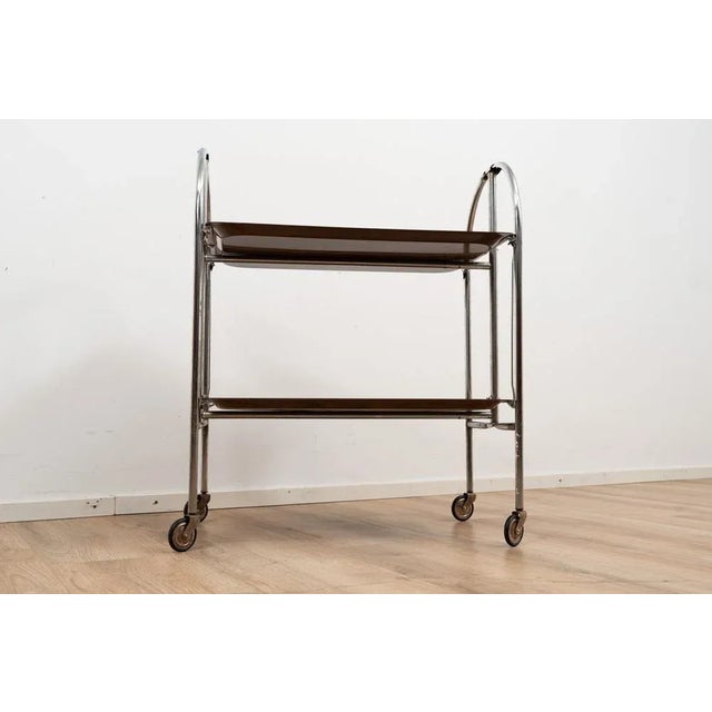 Foldable Serving Trolley by Bremshey & Co., 1960s | Chairish