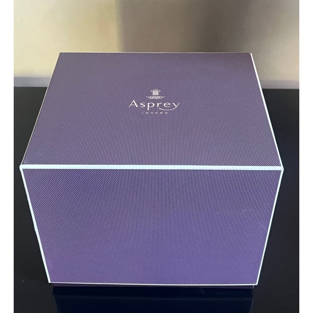 Asprey London Sterling Silver Art Deco Style Ice Bucket & Lid in ...