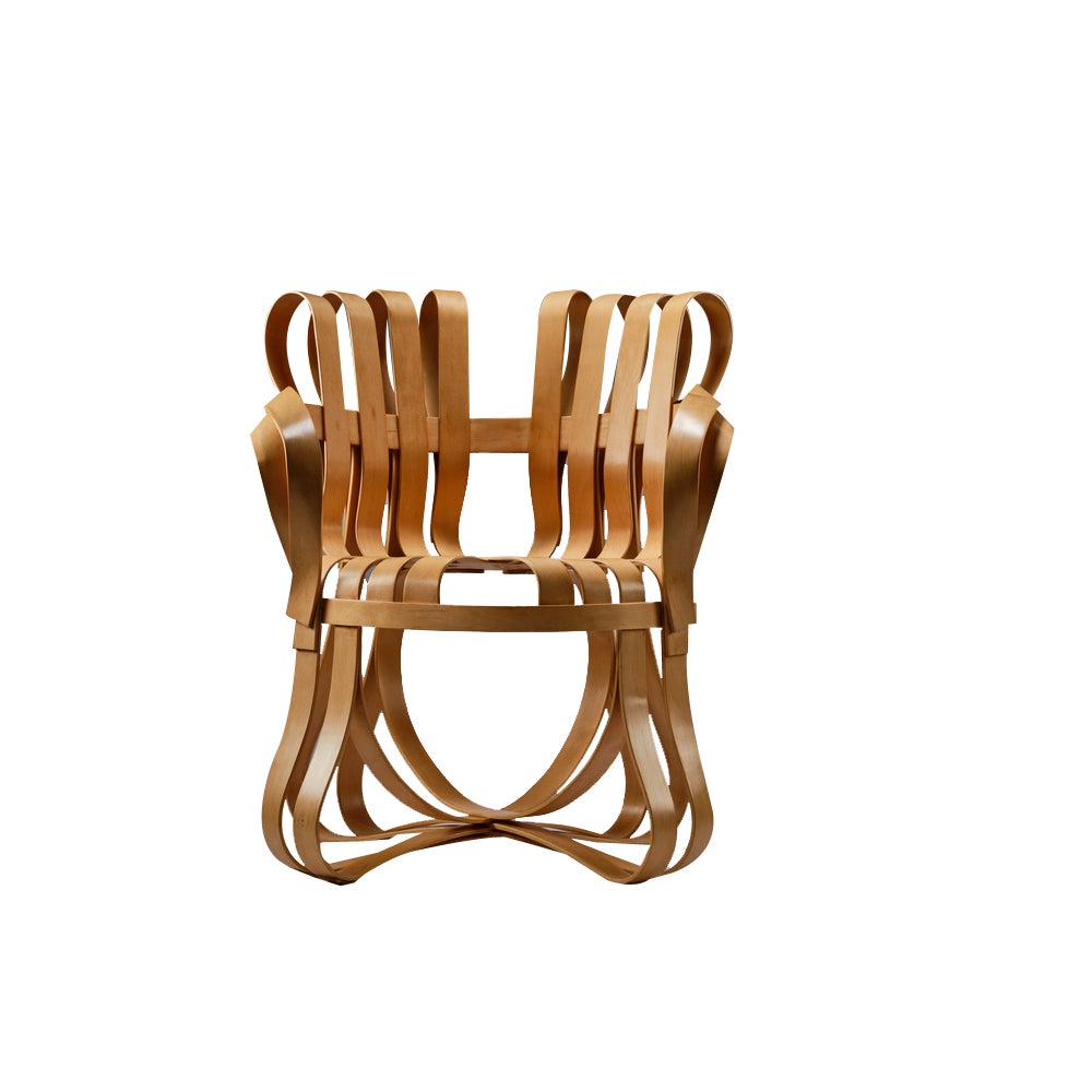 Cross Check Chair in White Maple Bentwood by Frank Gehry for Knoll ...