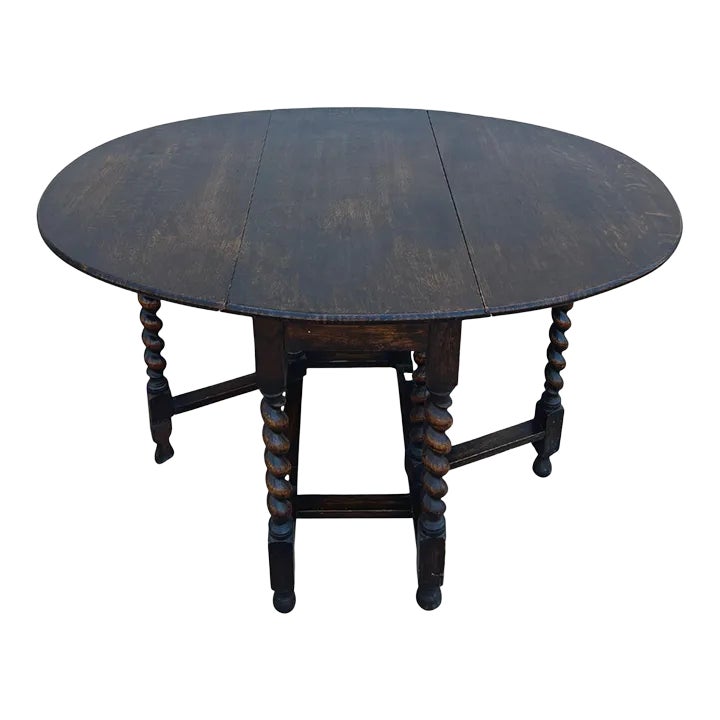 Late 19th Century English Gateleg Table | Chairish