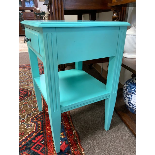 21st Century Ethan Allen Side Table | Chairish