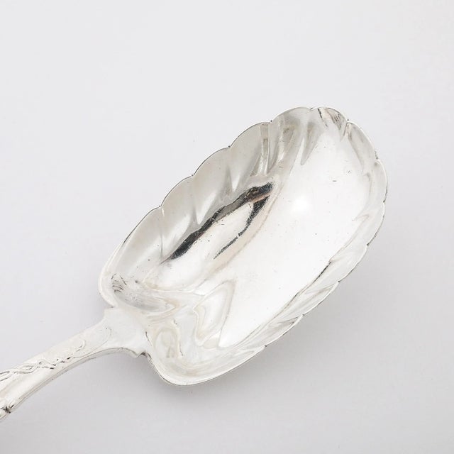 Tiffany and Co. 19th Century Sterling Silver Serving Spoon in "Vine W ...