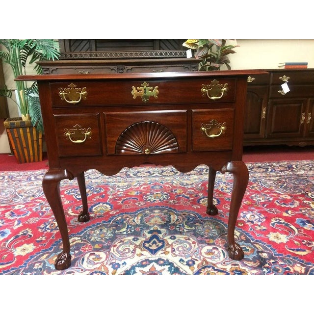 Vintage Lowboy Chest, Henkel Harris Furniture, Cherry Lowboy, Queen ...