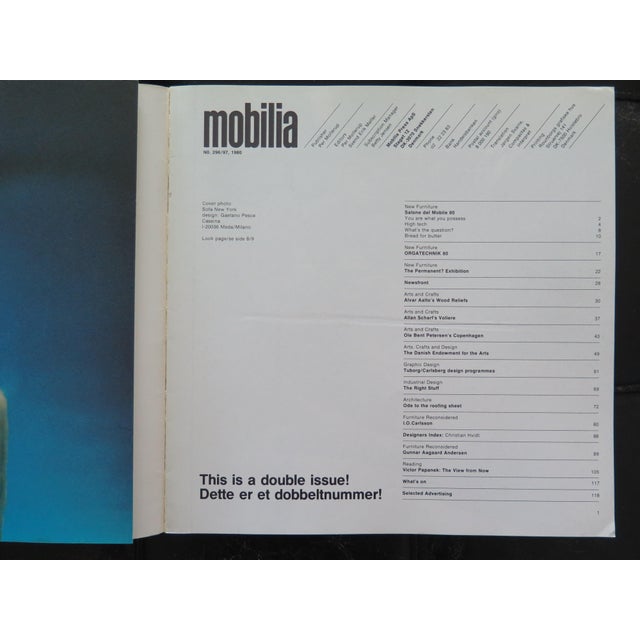 Mobilia Design Magazine No 296/97 1980 Gaetano Pesce Cover | Chairish