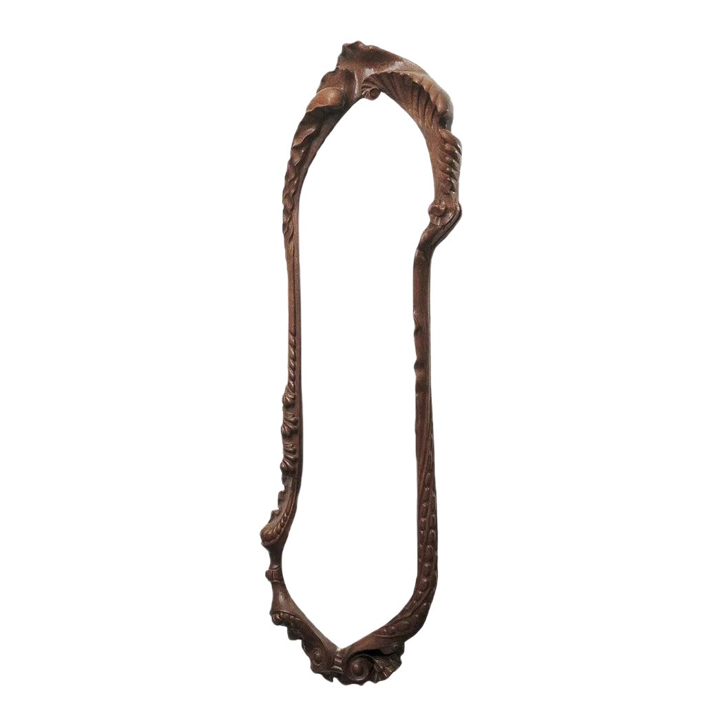 Oak Calvet Mirror by Antoni Gaudi | Chairish