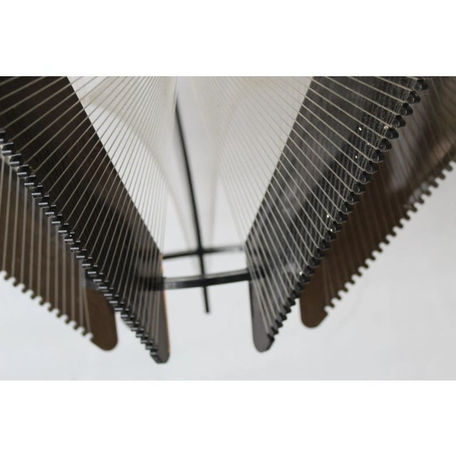 Paul Secon for Sampex Style Lucite and Nylon Pendent Lamps-A Pair ...