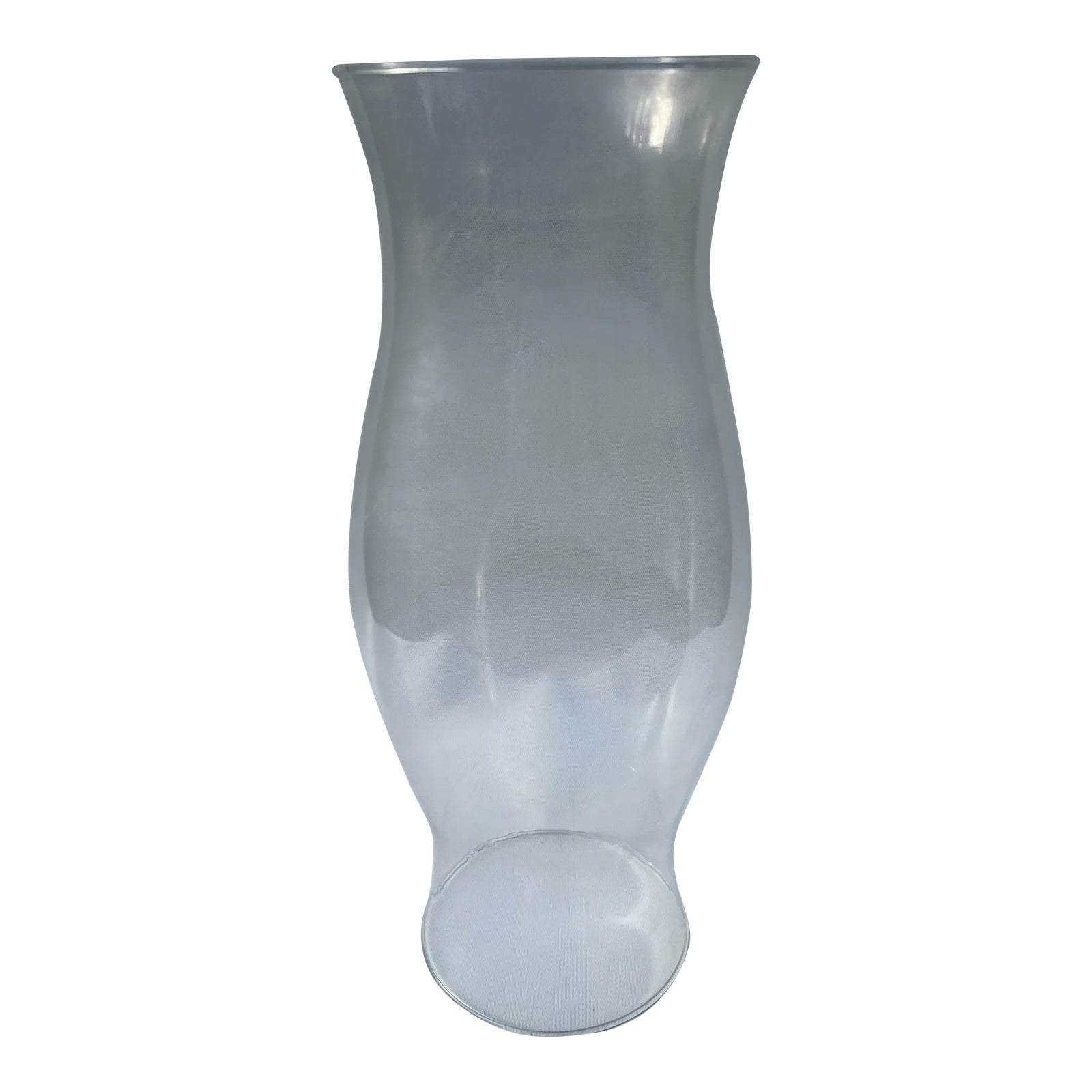 Large Clear Glass Hurricane Shade | Chairish