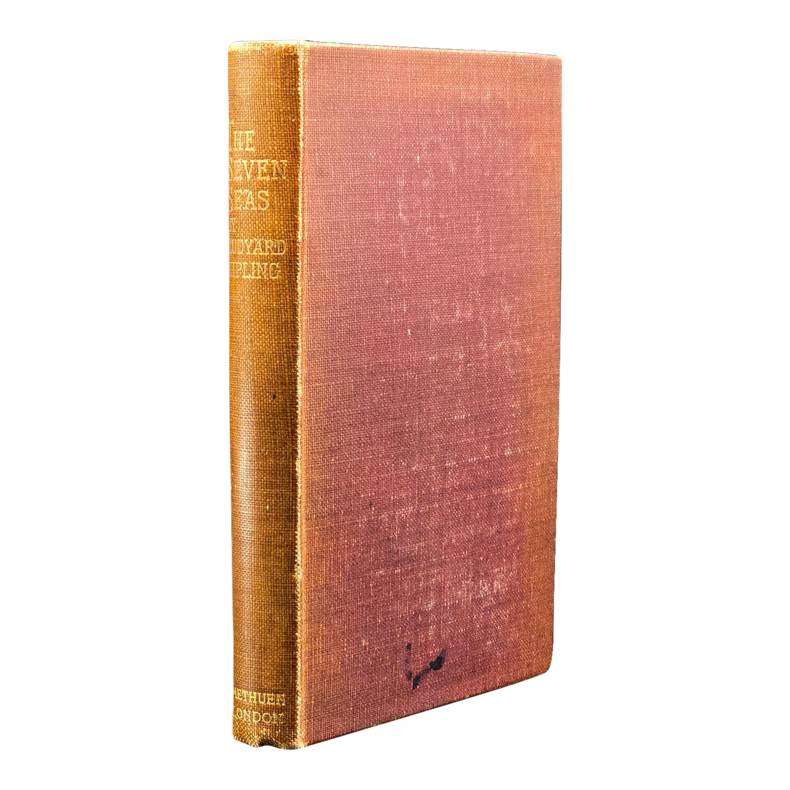Antique Poetry Book, the Seven Seas, Rudyard Kipling, Poems, Literary ...
