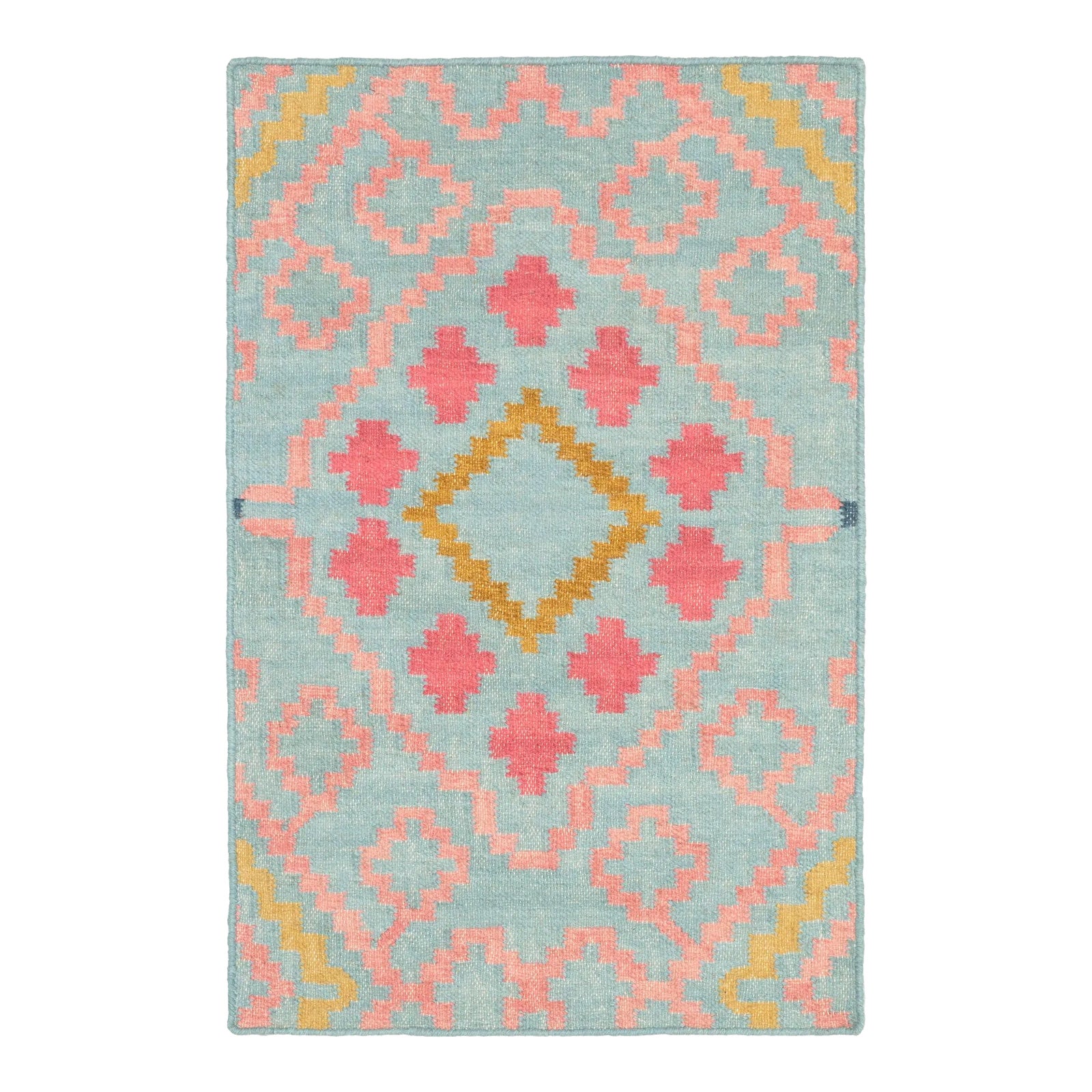 Kit Kemp for Dash & Albert Jelly Roll Multi Woven Wool Rug, 3' x 5 ...
