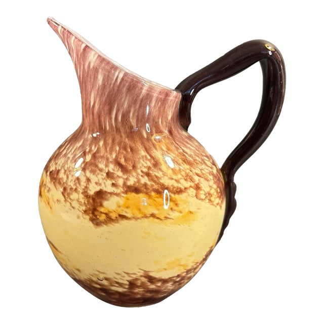 Antique Glass Decanter Cruet, Signed by Delatte Nancy. France C.1940 ...
