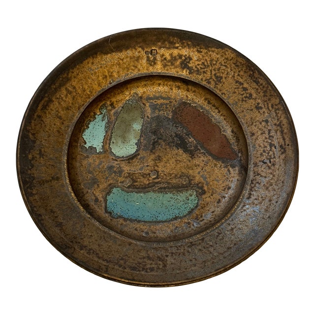 Mid 20th Century Monumental Patrick Horsely Pottery Bowl/Wall Hanging ...
