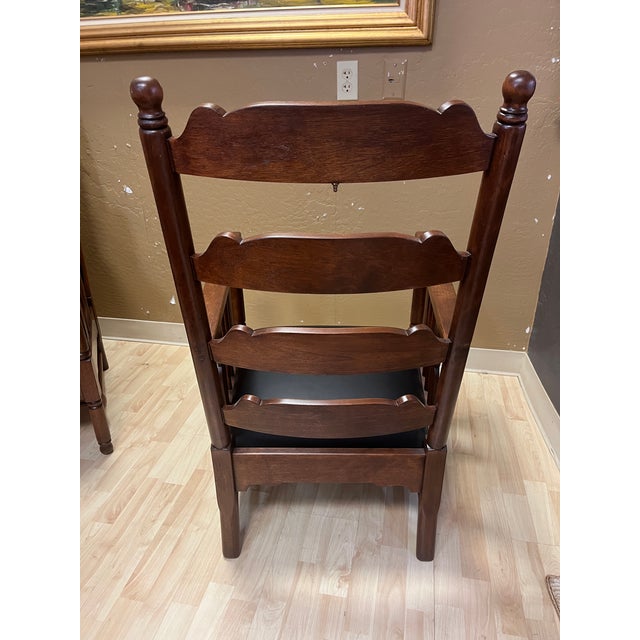 Pair of Fully Restored Stickley Brothers "Quaint New England" Ladder ...