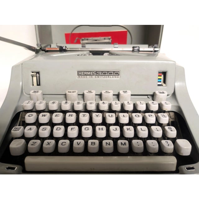Hermes 3000 Portable Typewriter | Chairish