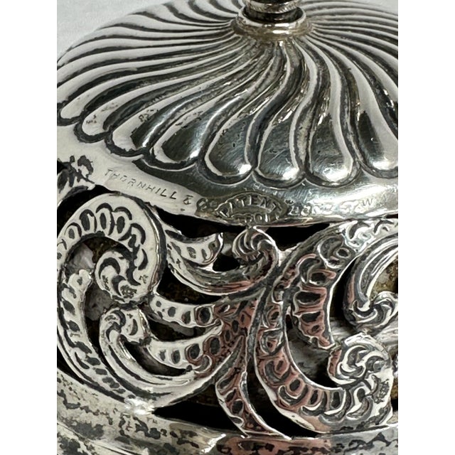 Late 19th Century George Unite Silversmith Victorian Silver Call Table ...