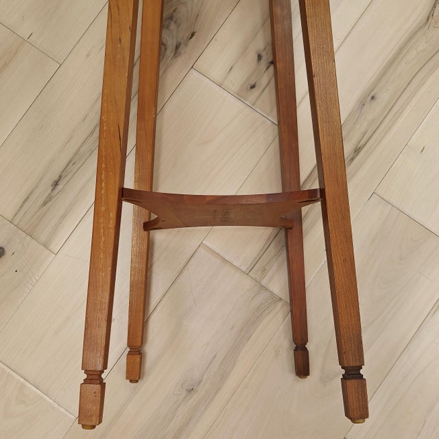 Late 20th Century Ethan Allen Neoclassical Wooden Plant Stand With ...