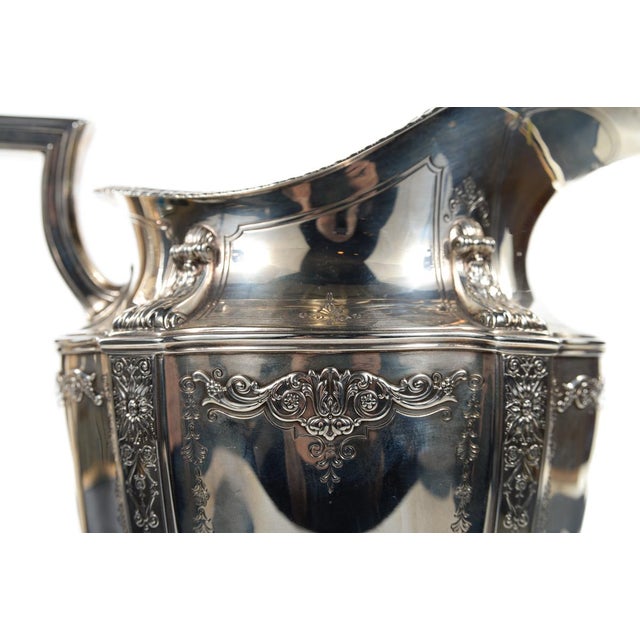 Gorham Antique Sterling Silver Pitcher | Chairish