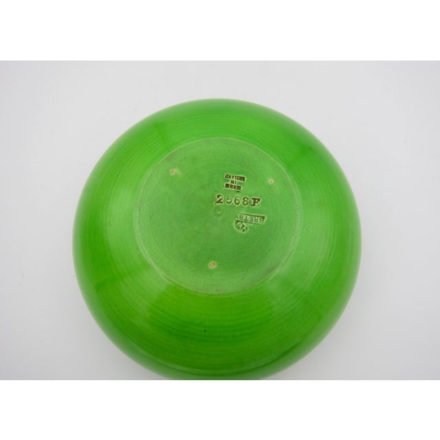 An English Art Deco Green Bowl From Bretby Art Pottery | Chairish