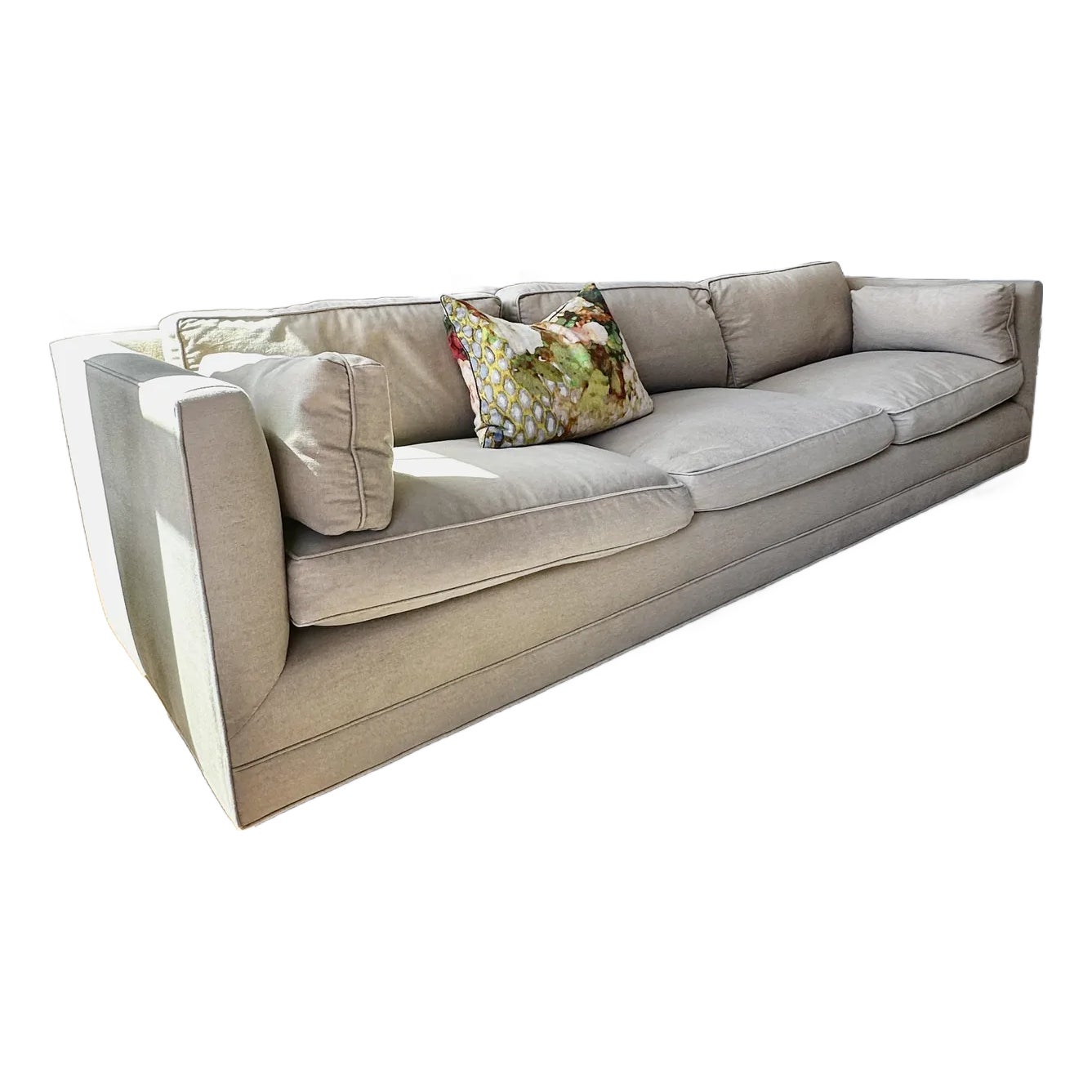 Mid-Century Modern Ward Bennett Couch - Camel Color - Designed 1970s ...