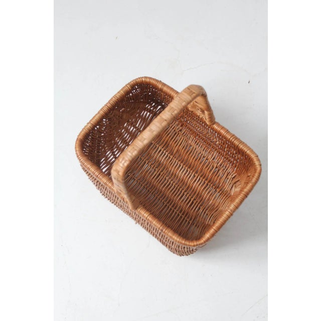 Vintage Wicker Basket | Chairish