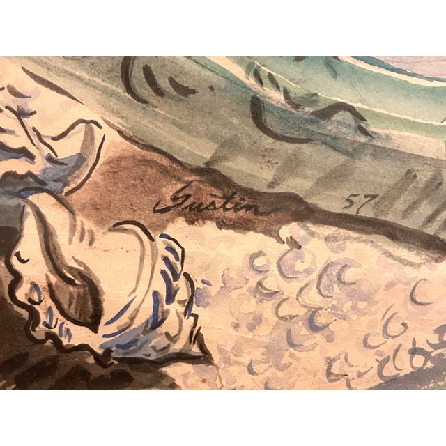 1950s Paul Morgan Gustin Seattle Pacific Northwest Signed Painting ...