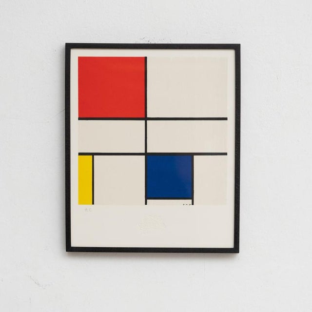 Piet Mondrian: Composition C No. III in Red, Blue, and Yellow, Lithograph | Chairish