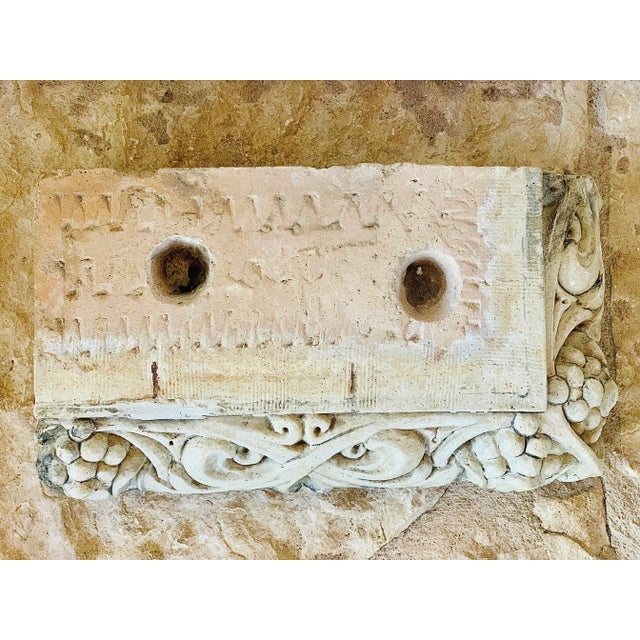 Late 19th Century Victorian English Terracotta Corner Frieze Fragment ...
