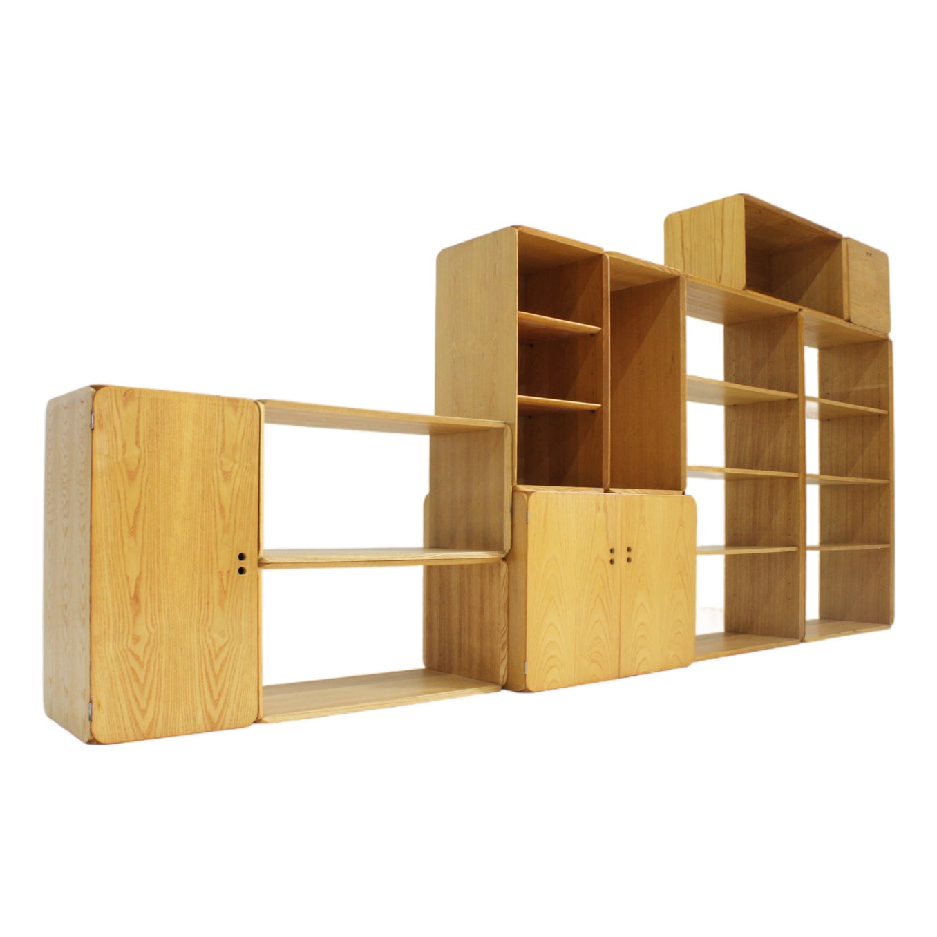 Vintage Modular Wall Unit Cabinet by Derk Jan De Vries for Maisa, 1980s ...