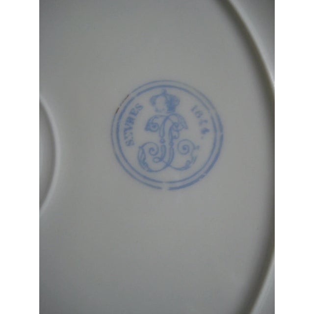 Antique Sevres Louis Philippe Chateau Des Tuileries Plates- a Pair ...