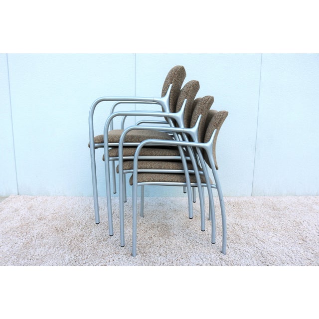 Modern Mark Goetz for Herman Miller Aside Side Stacking Chairs - Set of ...