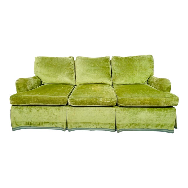 English Rolled Arm Sofa | Chairish