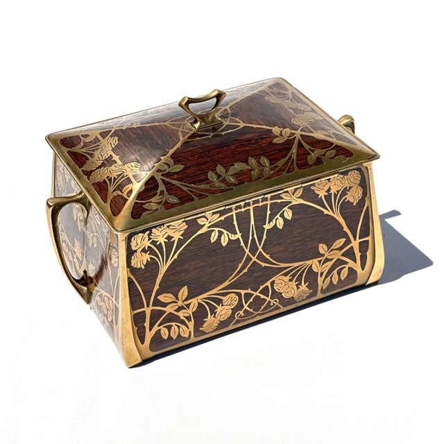 Pair of Art Nouveau Coromandel Boxes by Erhard & Söhne, 1900 | Chairish