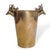 Antique Stag Head Ice Bucket Brass Vase Wine Bucket | Chairish