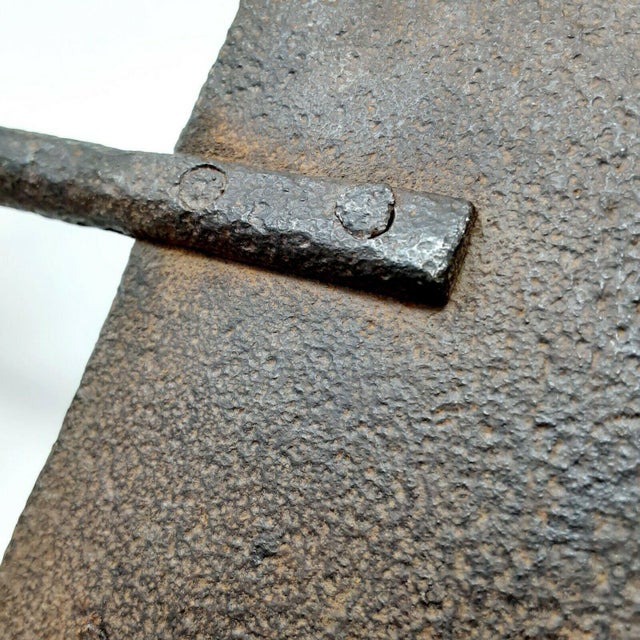 Early 20th Century Rustic Hand Forged Food Chopper Large Half Moon ...