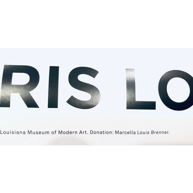 1980s Original Morris Louis Museum Exhibitio Lithograph Omega IV 1959 ...