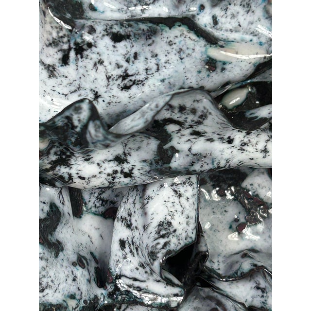 "Inquisitive Heart" Abstract Wall Art Sculpture, 2024 | Chairish