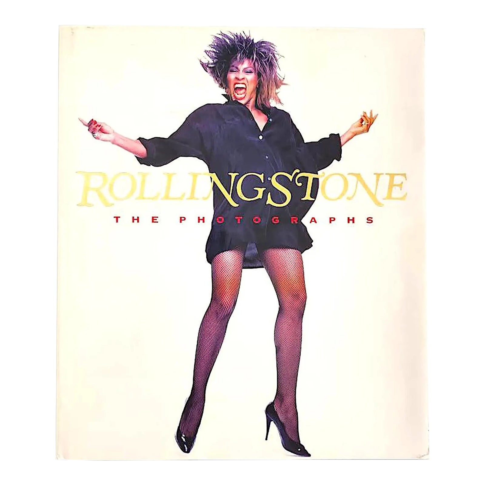 1989 First Edition Art Photography Book, "Rolling Stones the Photographs", With Text From Jann ...