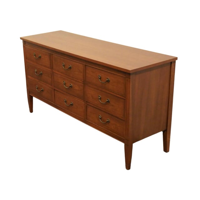 Harmony House Solid Cherry Early American 60 Triple Dresser 63202 Chairish