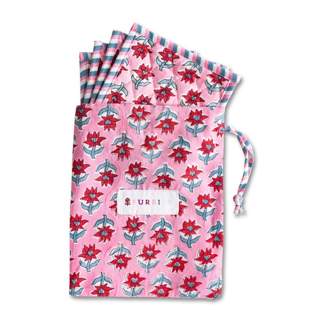 Furbish Sabrina Coasters, Set of 4 | Chairish