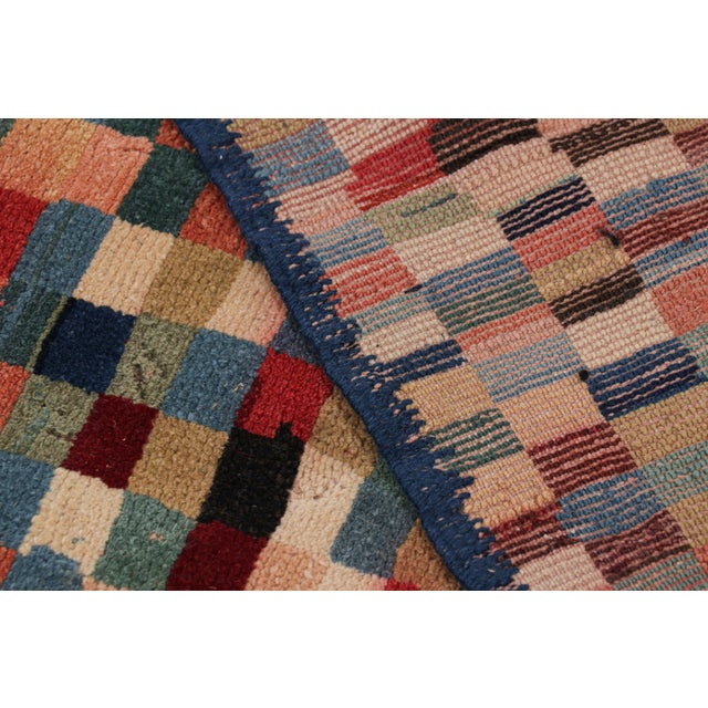 Vintage Zeki Müren Rug With Polychromatic Geometric Pattern From Rug ...