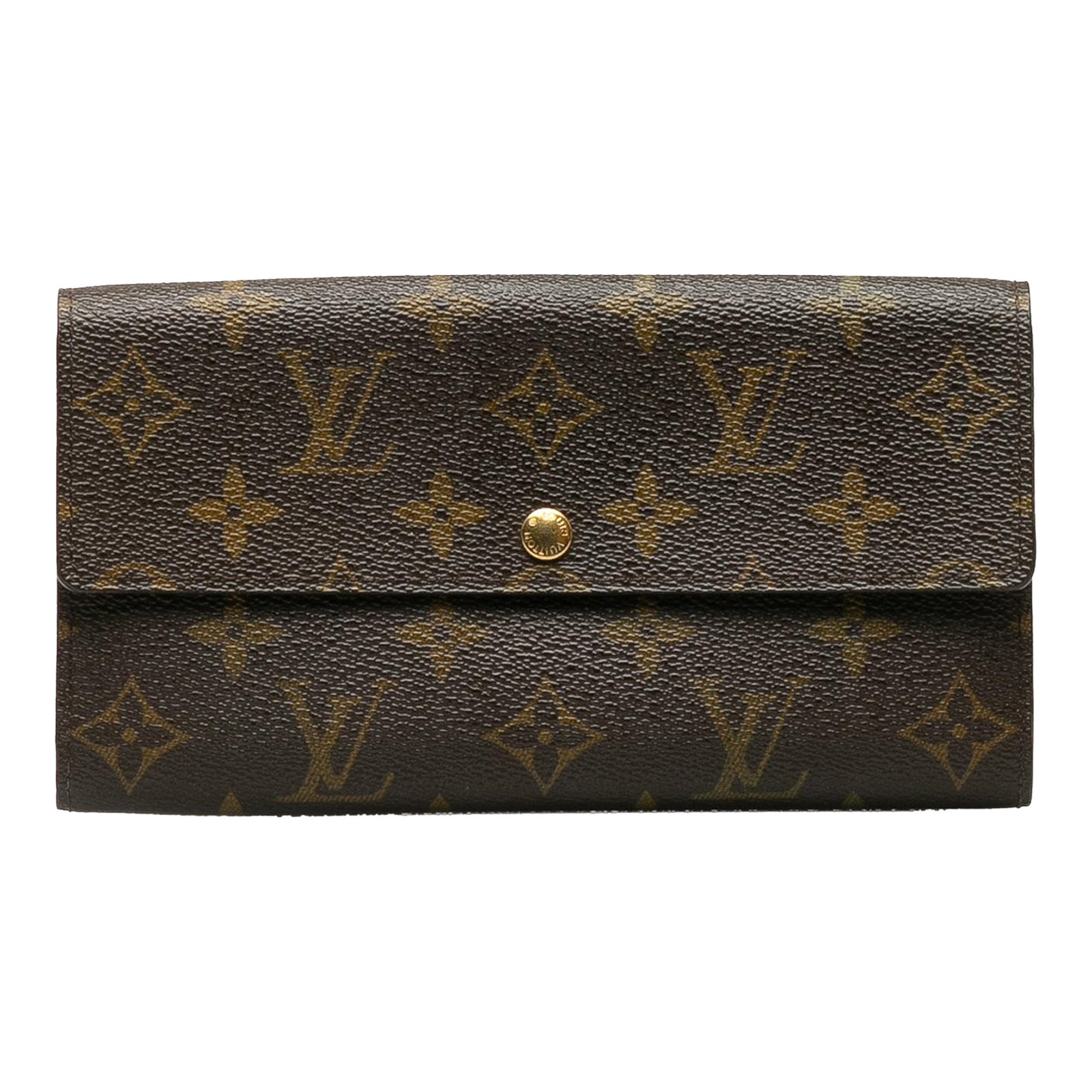 Louis Vuitton Monogram Sarah Long Wallet Long Wallets | Chairish