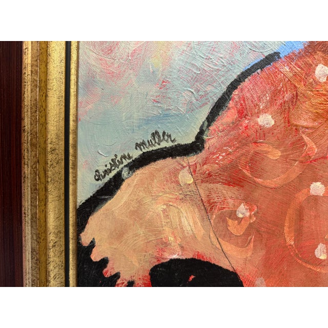 French Surrealist Oil Painting by Christine Muller of Art Du Temps ...