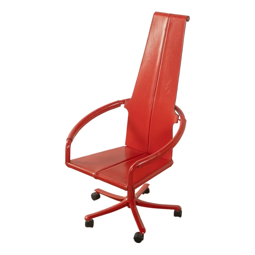 Postmodern Desk Chair from Cofemo, 1980s | Chairish