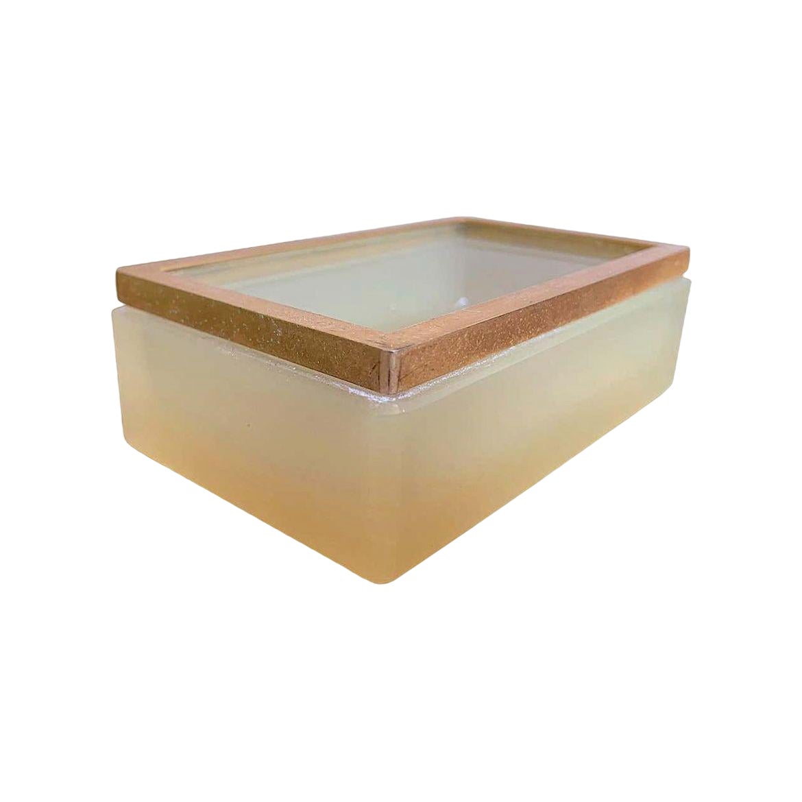 Yellow Jewelry Box in by Giovanni Cenedese, 1950s | Chairish