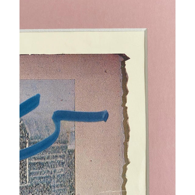 Framed Robert Rauschenberg Artist-Signed Exhibit Poster (Rare) | Chairish