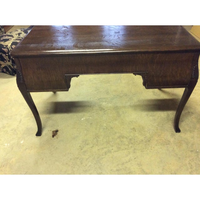 Early 20th Century Queen Ann Style Writing Table | Chairish
